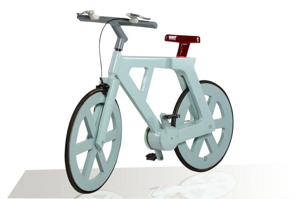 9$ Cardboard Bike By Izhar Gafni | Design & Paper