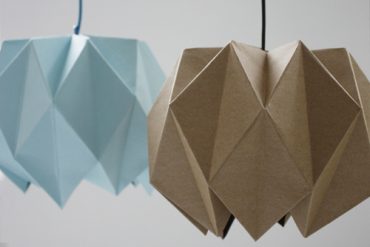 DIY Origami Lampshade - Design & Paper