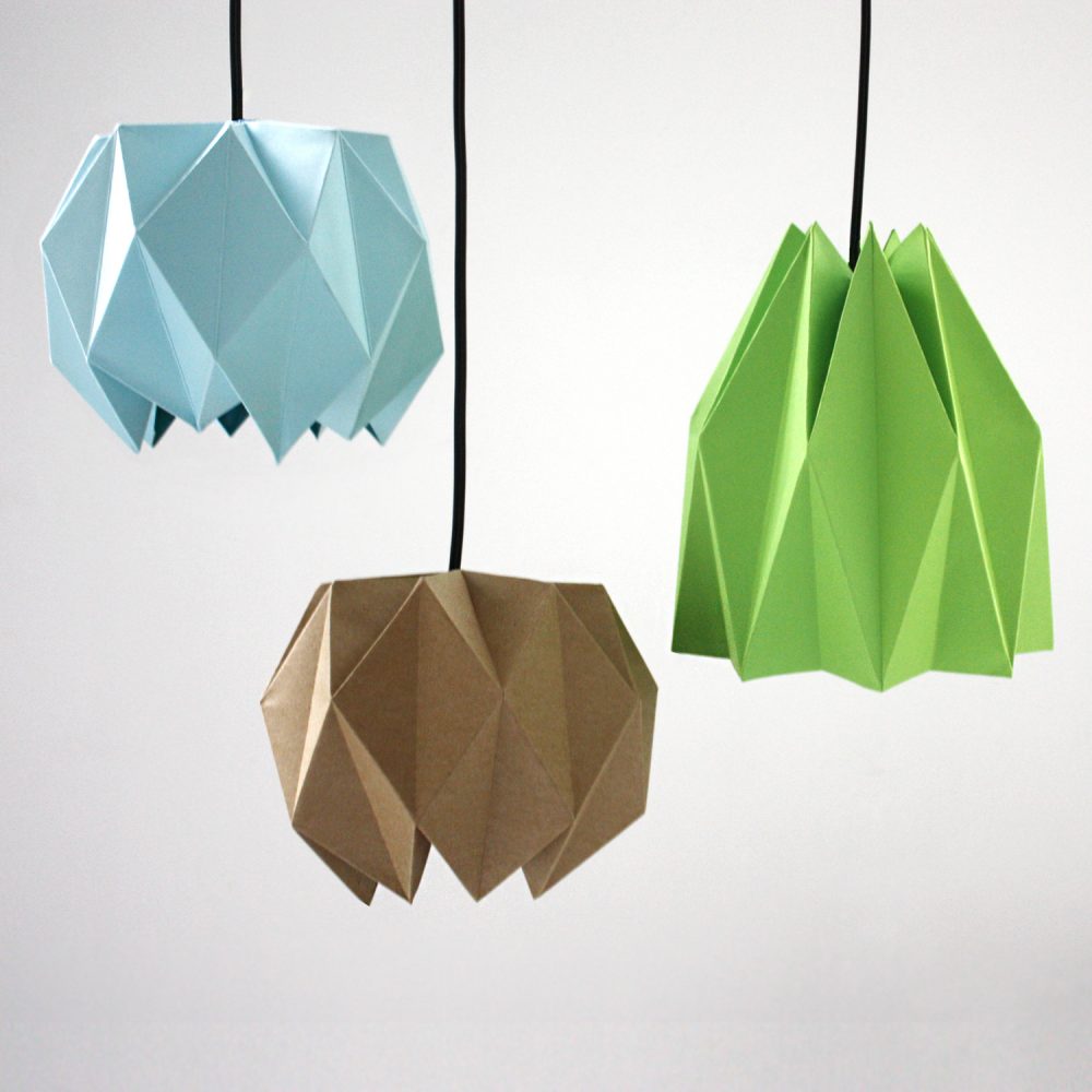 DIY Origami Lampshade - Design & Paper