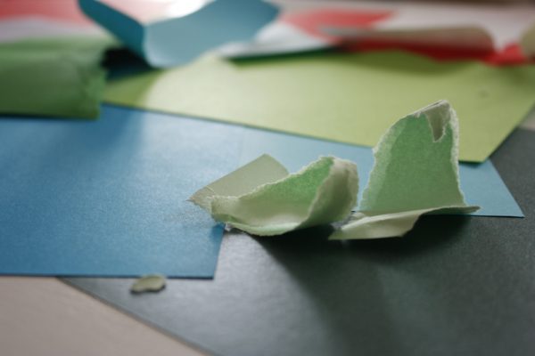 Torn Paper Landscape | Design & Paper