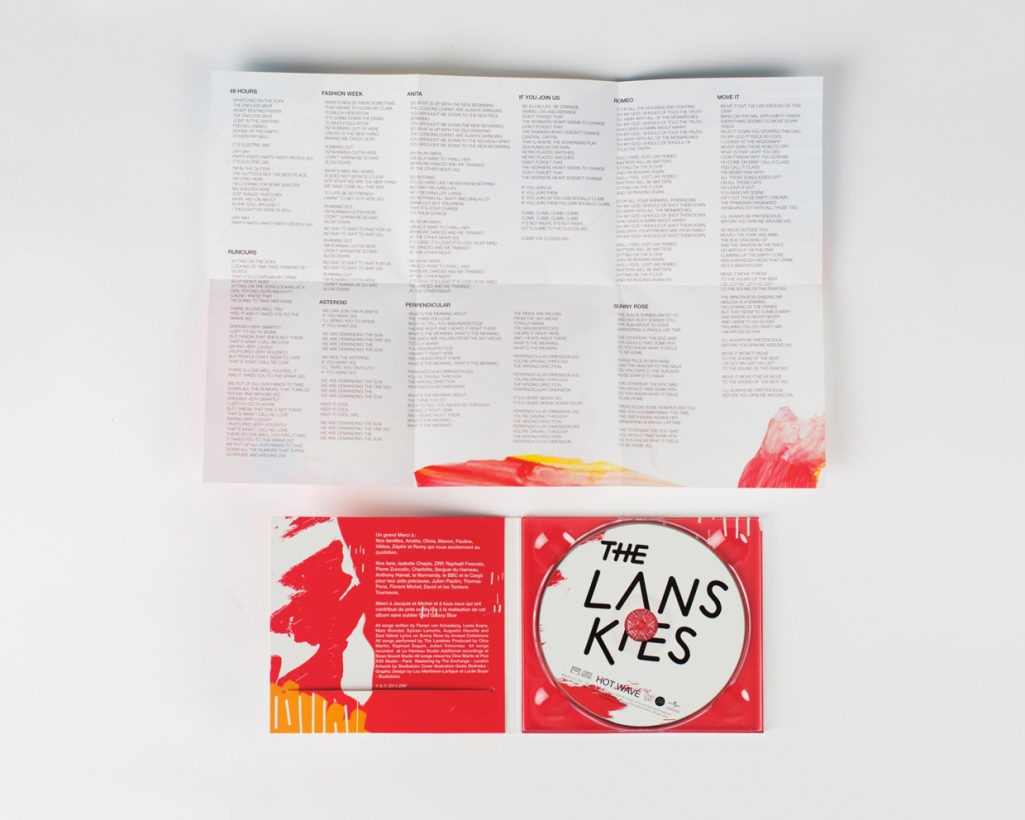The Lankies Album Design | Design & Paper