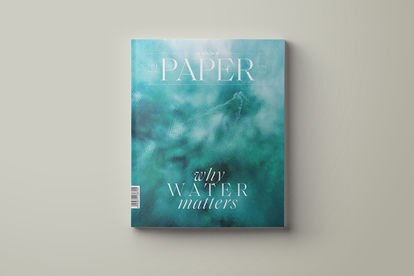 Why Water Matters – Gmund Paper’s First Magazine Issue | Design & Paper