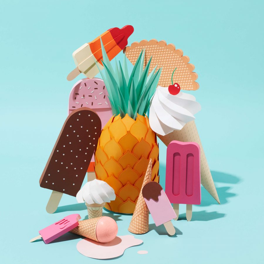 Playful Paper Set Designs By Adrian & Gidi - Design & Paper