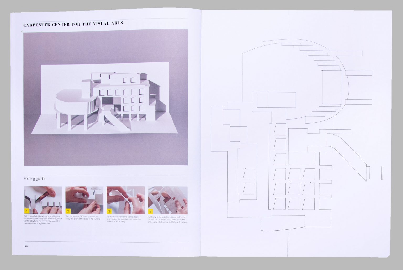 Le Corbusier Paper Models: 10 Kirigami Buildings to Cut and Fold ...