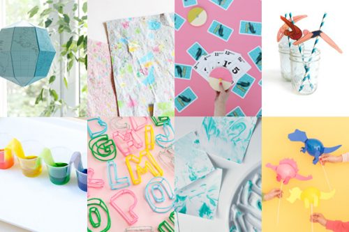 50 Paper Crafts, Games & DIYs To Do With Kids At Home