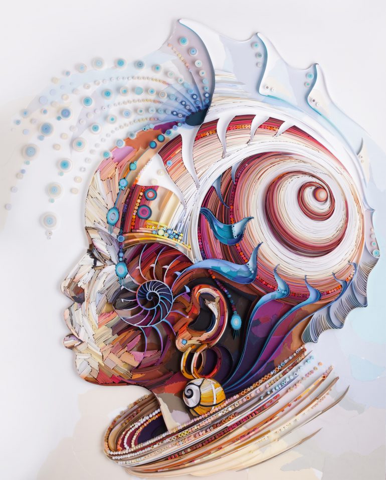 Paper Artist Yulia Brodskaya Paints with Paper - Design & Paper