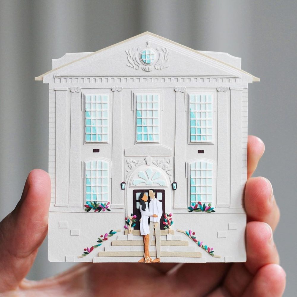 Laura Sayers Creates Colorful Paper Worlds on a Miniature Scale