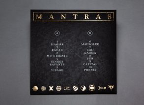 Mantras Album Package Design Inspired by Duality & Modern Religion