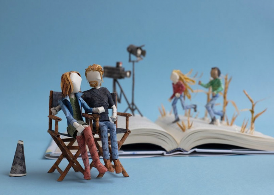 Bethany Bickley Brings the Pages of a Book Alive in Paper Sculpture Form