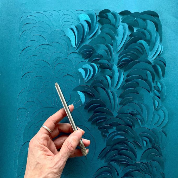Artist Vicki Zoé Cuts Paper To Express Her Creativity