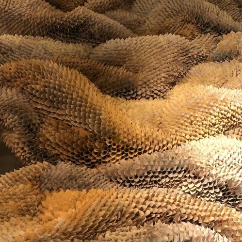 Samuelle Green's Immersive Cave-Like Paper Installations