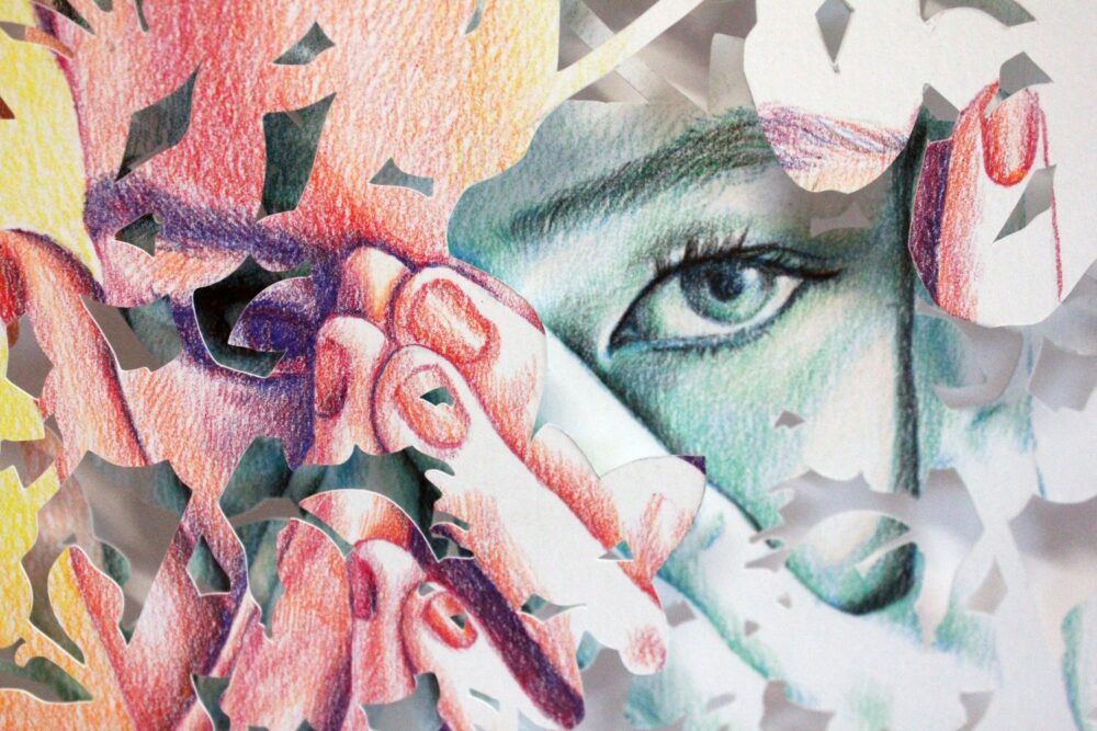Christine Kim Paper Cut Collages Carve Away The Boundaries Between ...