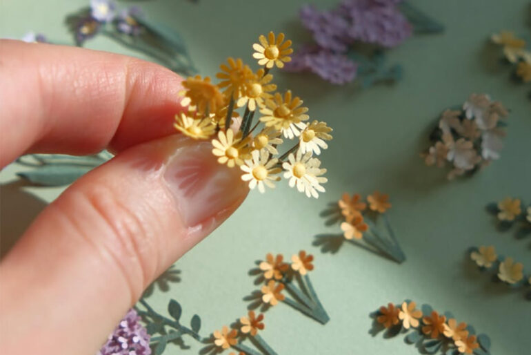 Samuelle Green's Immersive Cave-Like Paper Installations