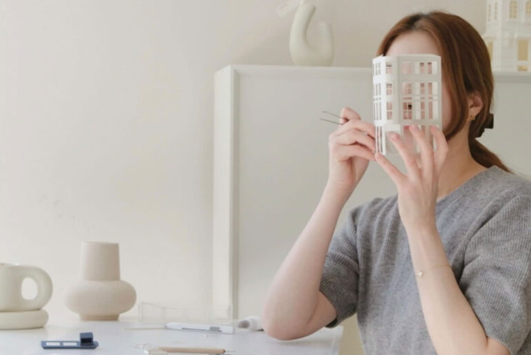 Samuelle Green's Immersive Cave-Like Paper Installations