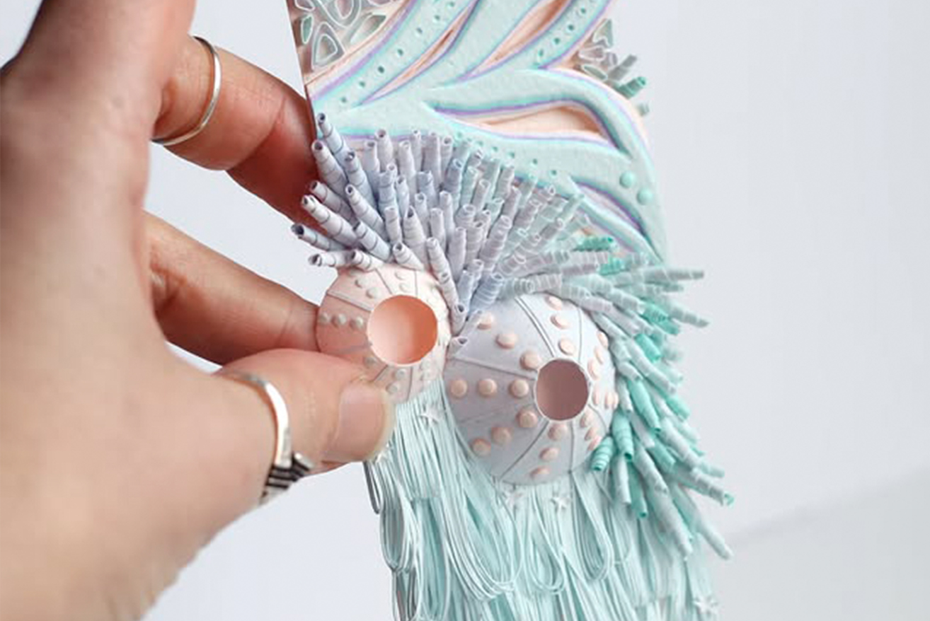 Japanise Sculptor Monami Ohno Turns Cardboard Into Jaw-Dropping Works ...